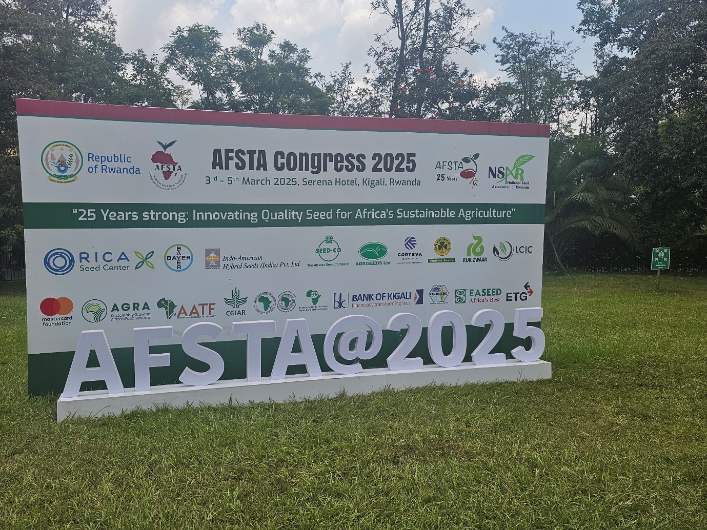 Legacy Crop Improvement Centre Sponsors AFSTA Congress 2025 in Rwanda ...